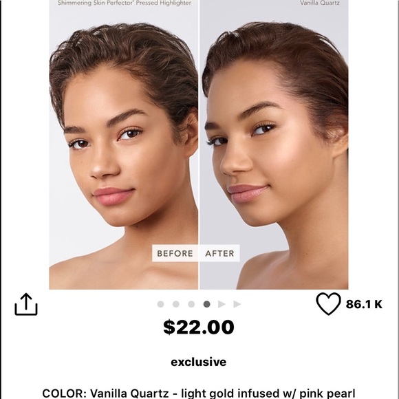 BECCA | Makeup | Becca Mini Shimmering Skin Perfector Vanilla | Poshmark